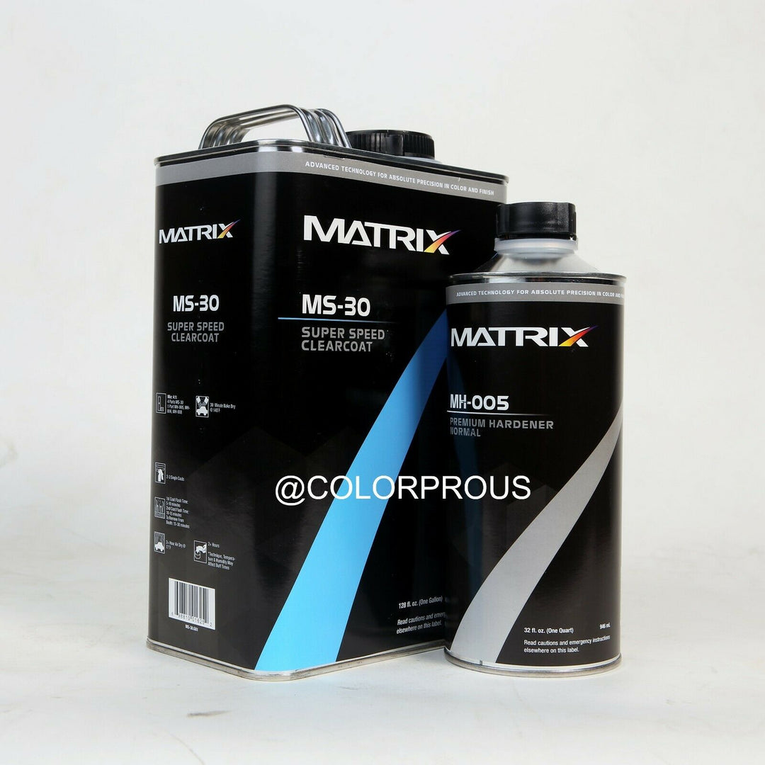 MATRIX MS30 SUPER SPEED URETHANE CLEARCOAT (5QT SPRAYABLE), FREE SHIPP ...